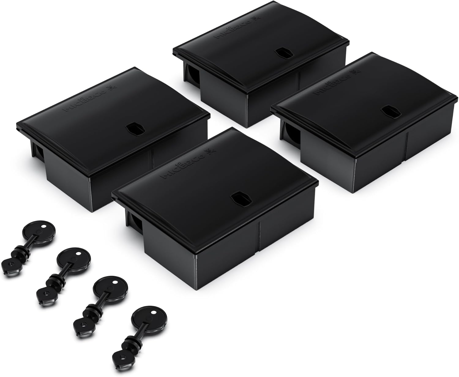 Professional Mouse Trap Bait Station for Mice and Small Rodents - Pack ...